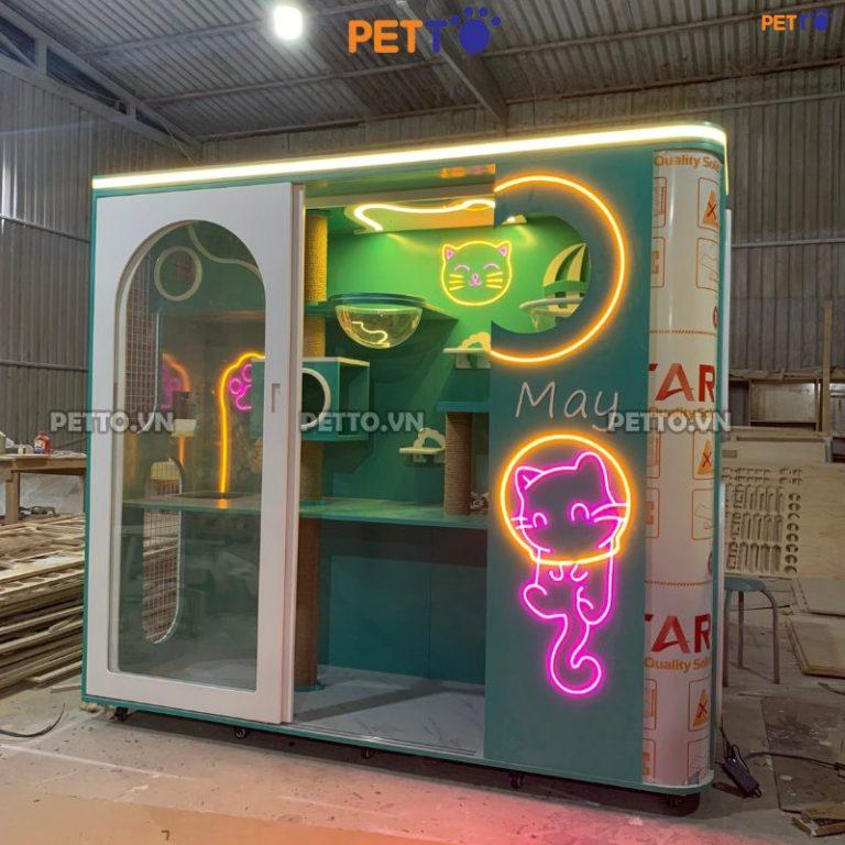 Chuồng GỖ cho mèo PREMIUM CC119 - Petto
